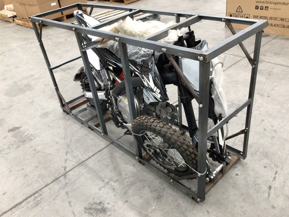 Unused Braaap MX-125F Motorcycle in Crate Auction (0015-3030681 ...