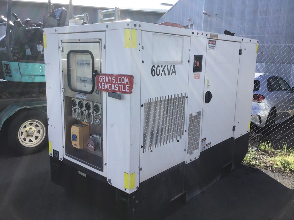 TECNOGEN 60 KVA Generator Auction (0036-5057620) | Grays Australia