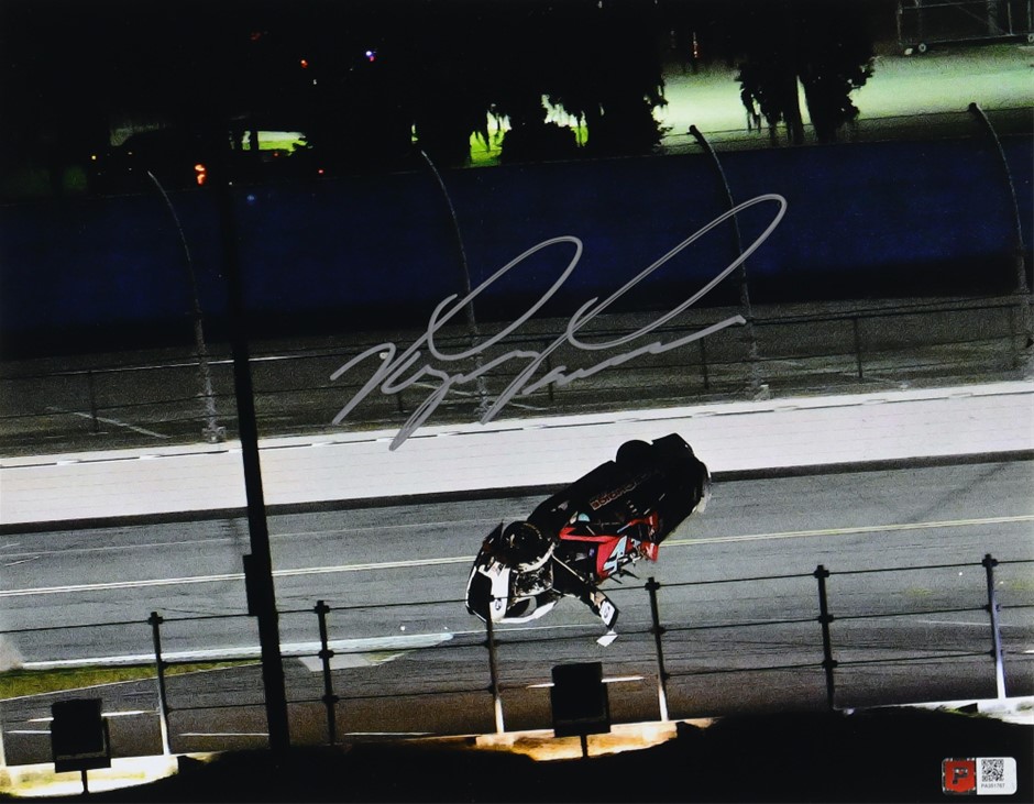 NASCAR spectacular 2023 Daytona crash signed by Ryan Preece Auction ...