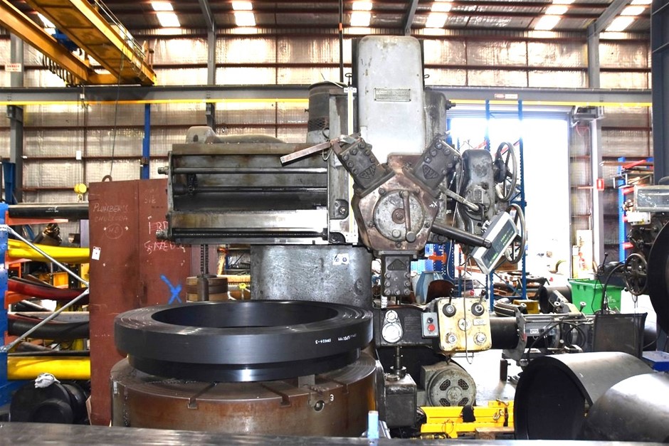 WEBSTER & BENNET 48" Industrial Vertical Borer Auction (0005-5057551 ...