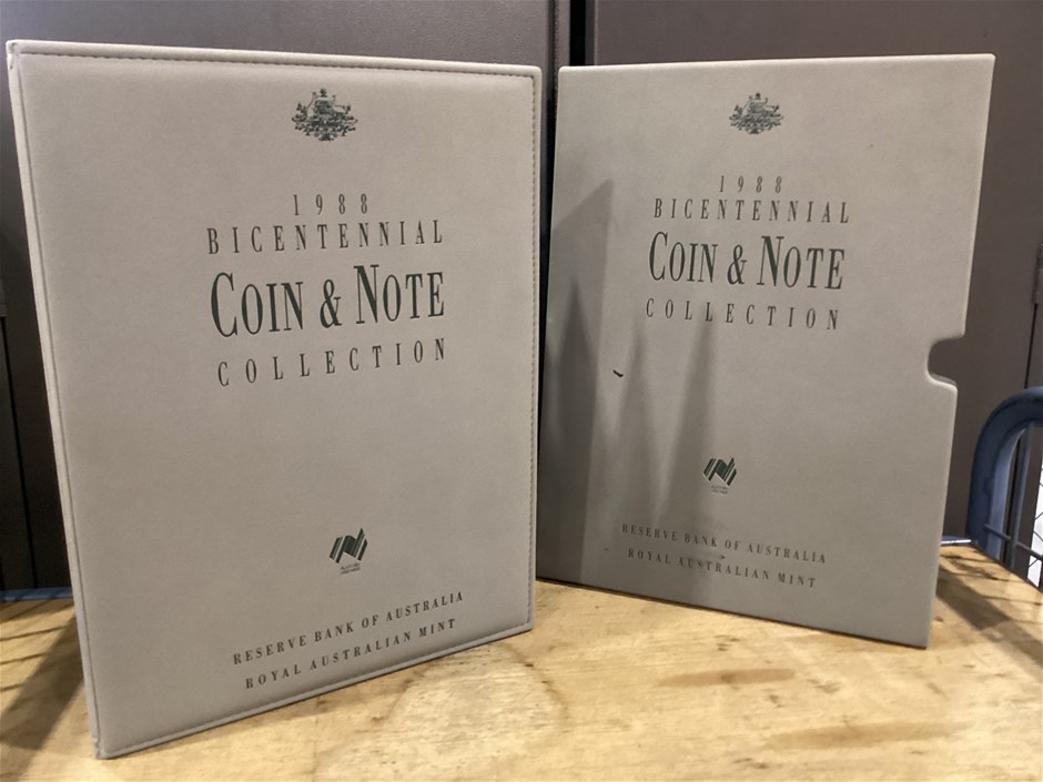 1988 Bicentennial Coin And Note Collection Album Auction (0004-8019173 ...