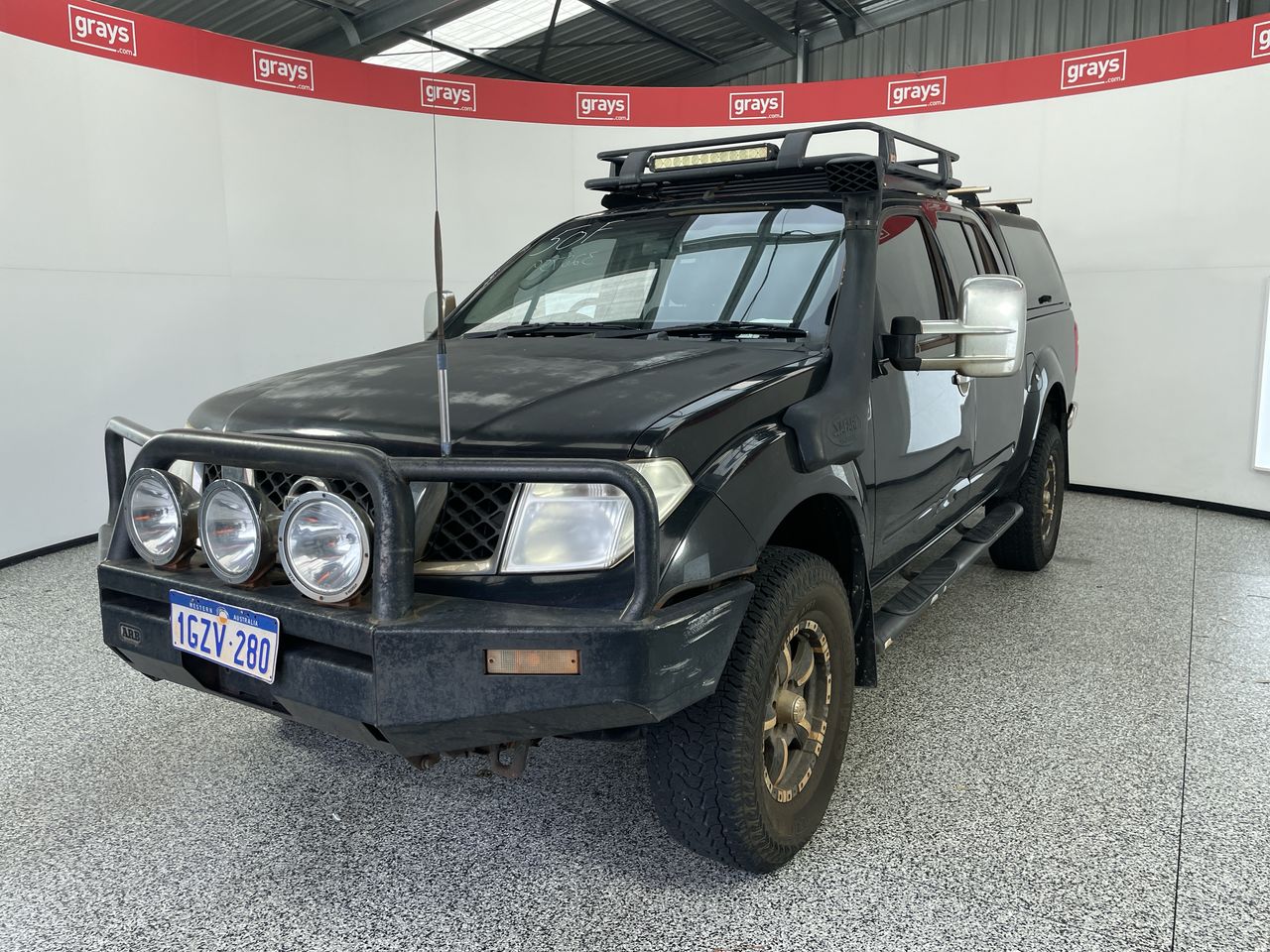 2005 Nissan Navara ST-X 4X4 DOUBLE CAB D40 Turbo Diesel Automatic Dual ...