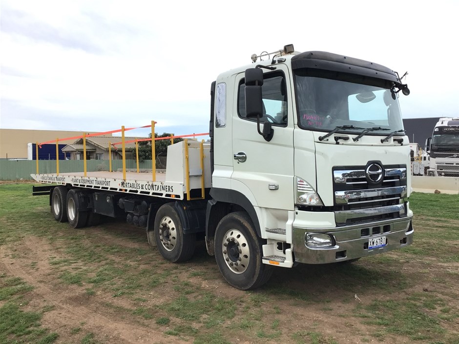 2013 Hino . 8 x 4 Tilt Tray Truck Auction (0001-3030187) | Grays Australia