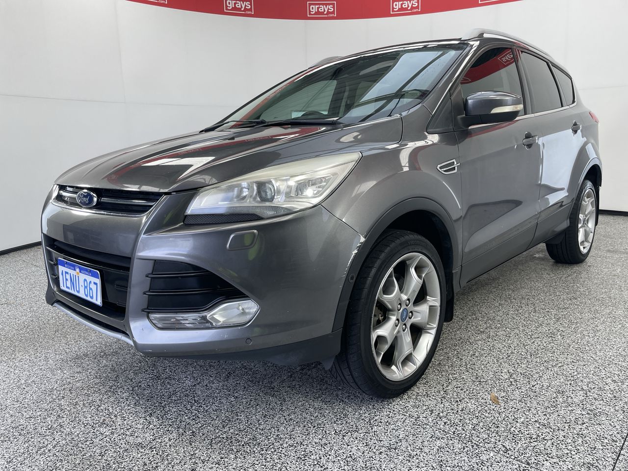 2014 Ford Kuga AWD Titanium TF Turbo Diesel Automatic Wagon Auction ...
