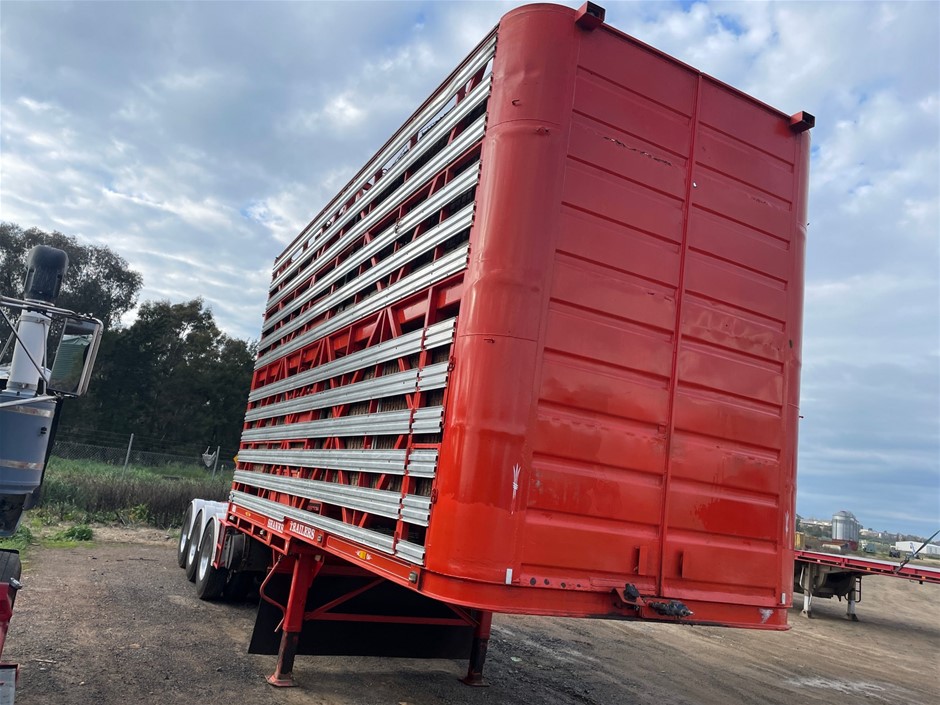 2006 SHANKS 3TT Stock Trailer Auction (0068-5057463) | Grays Australia