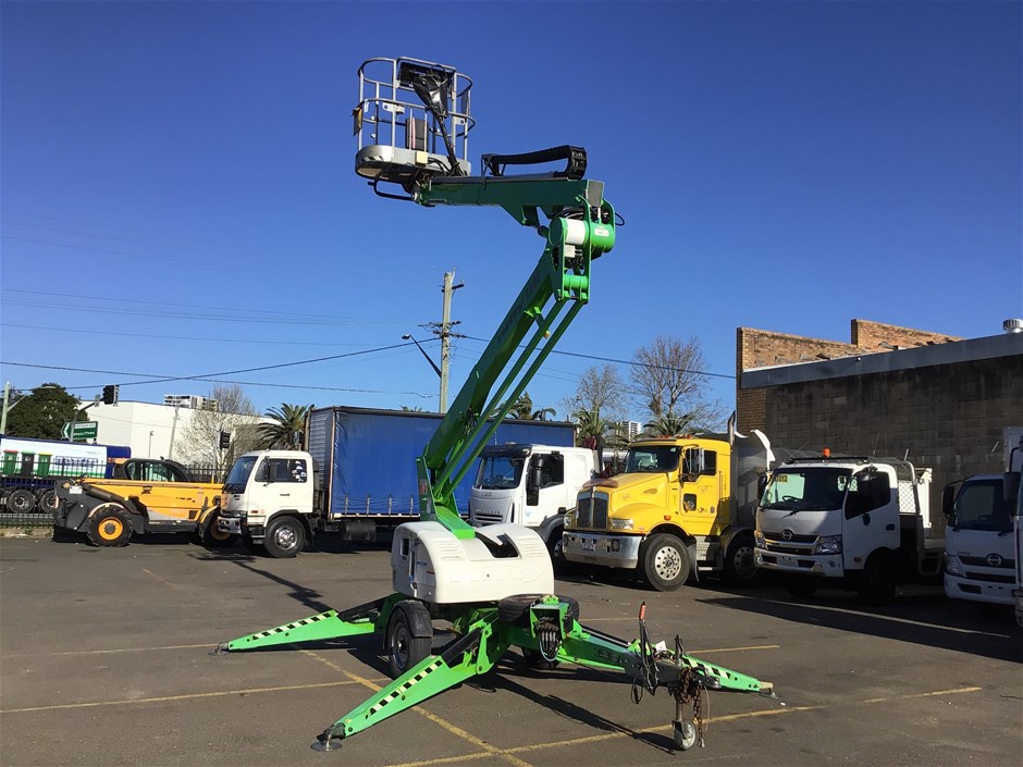 2016 Nifty 150T Single Boom Lift Trailer Auction (0019-5057620) | Grays ...