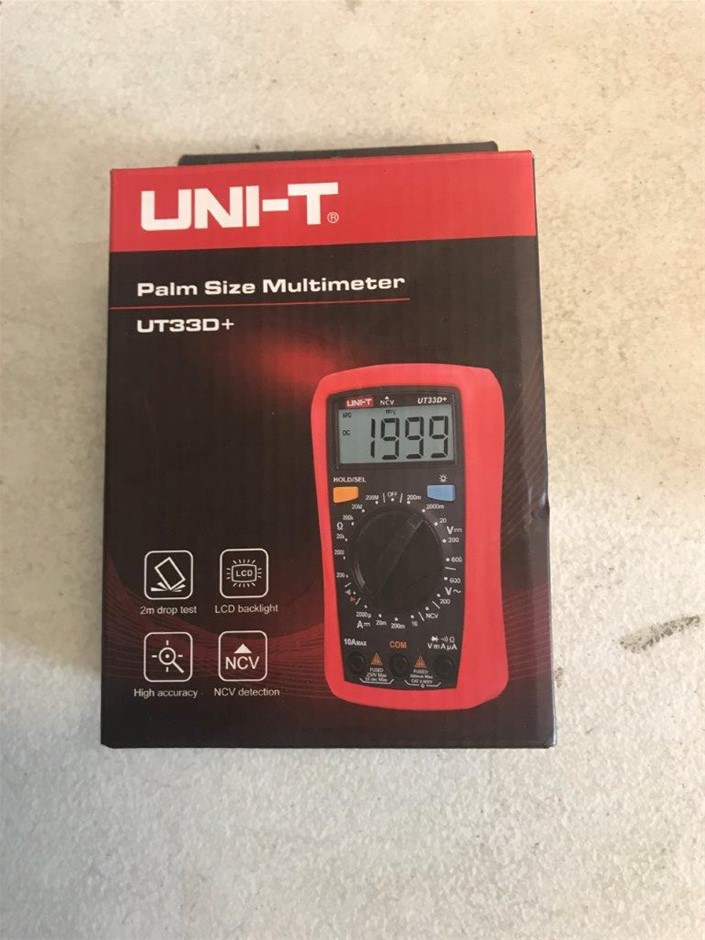 1x UNI-T Palm Size Multi Meter Auction (0587-3030174) | Grays Australia