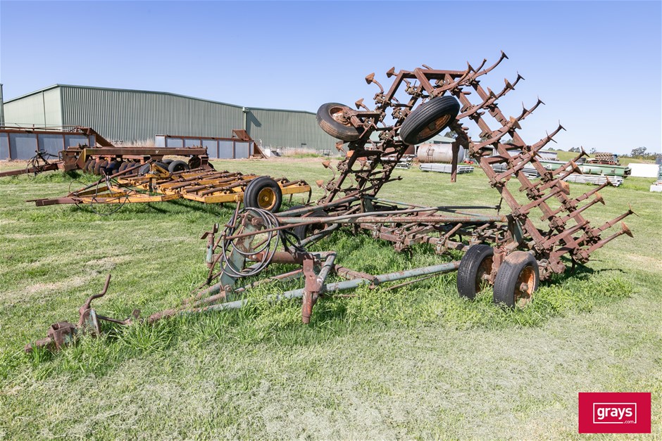 John Shearer Tow Behind Scarifier Auction (0030-5057684) | Grays Australia
