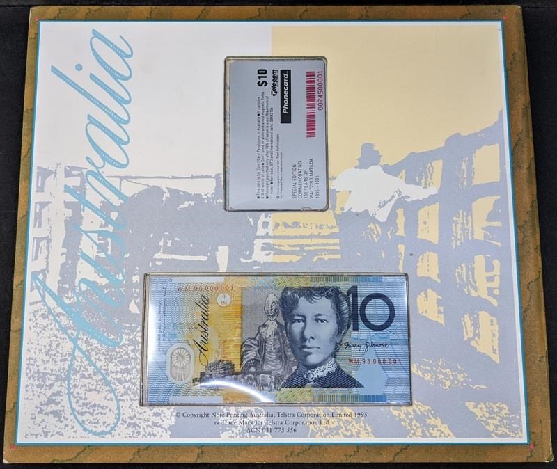 1995-Number 1 Very rare 95000001 WALTZING MATILDA LTD PORTFOLIO Auction ...