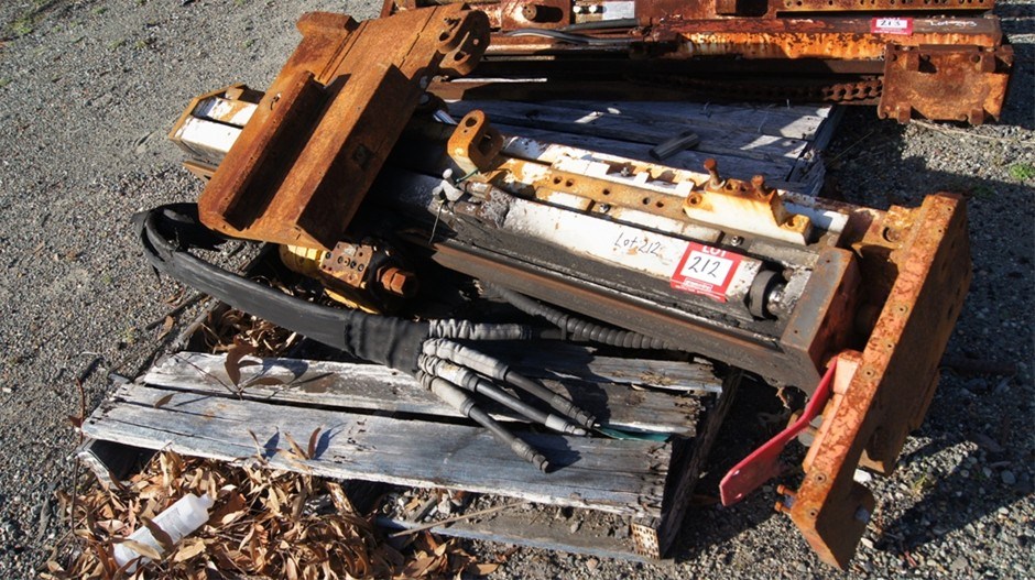 Roof bolting mast, hydraulic action, suit continuous miner or multi ...