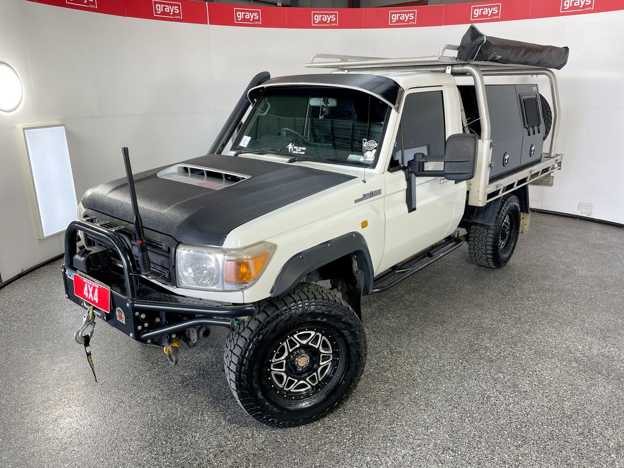2007 Toyota Landcruiser Workmate VDJ79R TD Man Cab Chassis