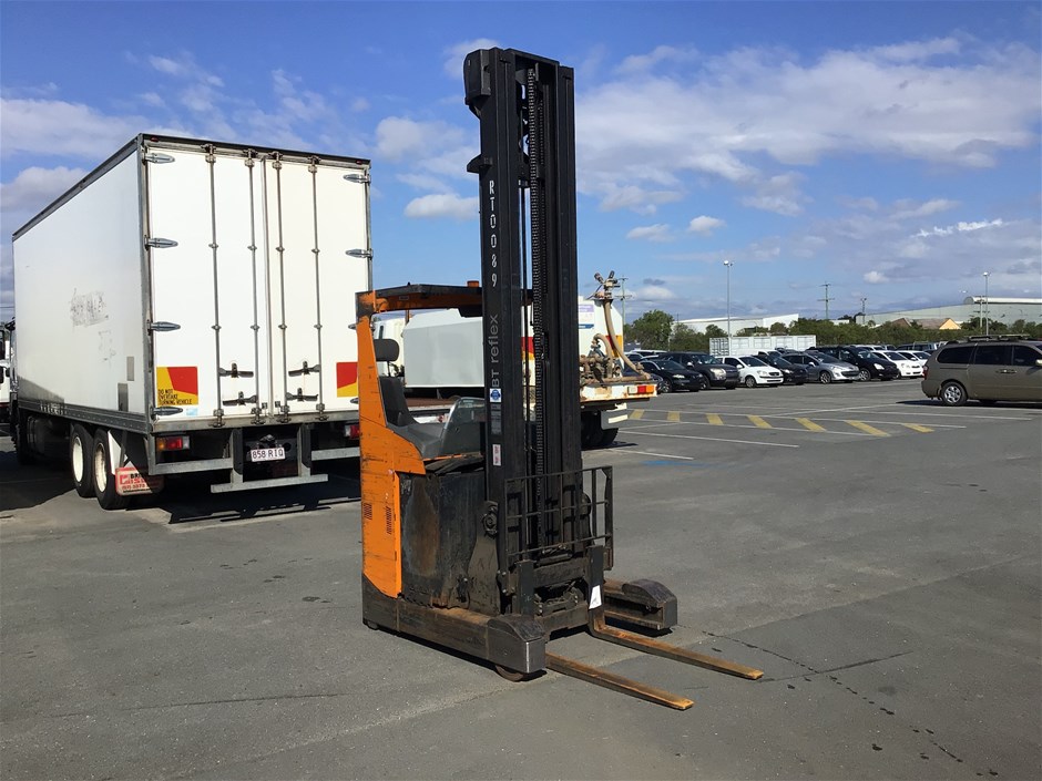 BT RRE160 Reach Forklift Auction (0005-7053712) | Grays Australia