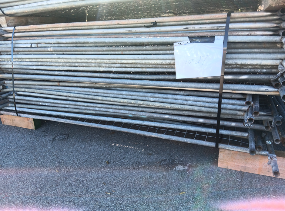 Package of Portable Fencing Panels & Feet (Wangara) Auction (0093 ...