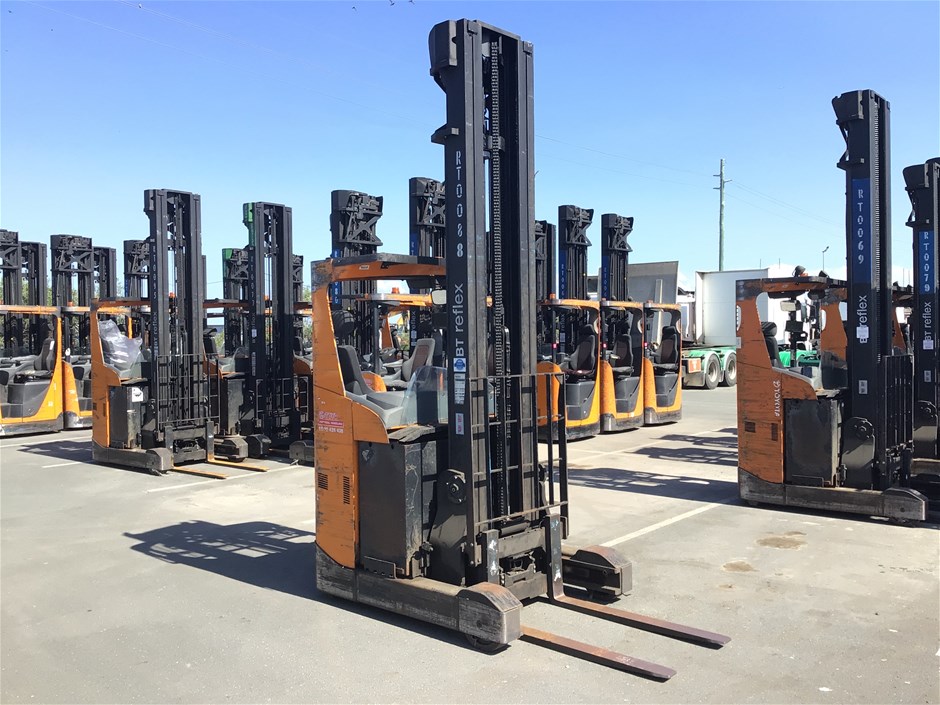 BT RRE160 Reach Forklift Auction (0046-7053712) | Grays Australia