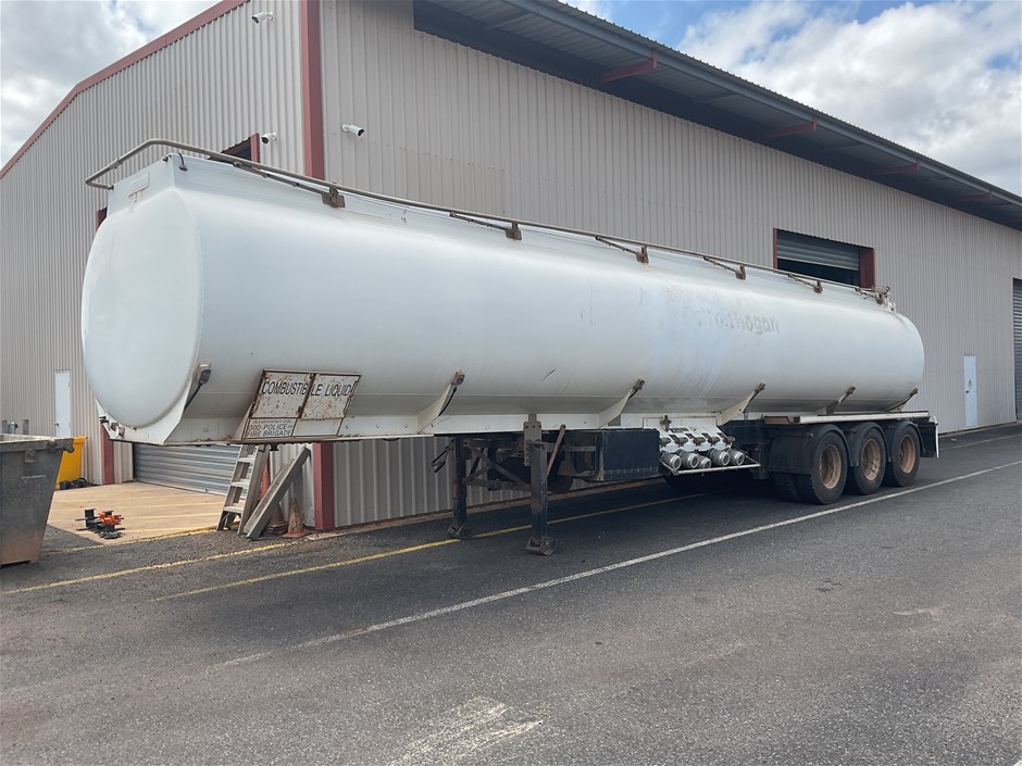 1994 Tieman Triaxle Tanker Trailer Auction (0004-8019295) | Grays Australia