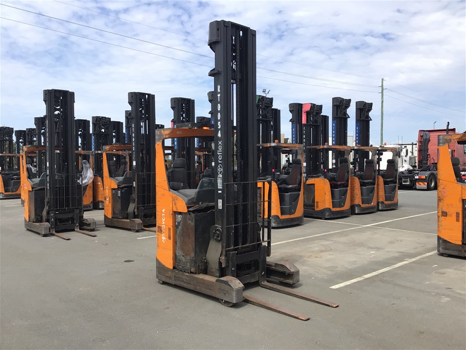 BT RRE160 Reach Forklift Auction (0049-7053712) | Grays Australia