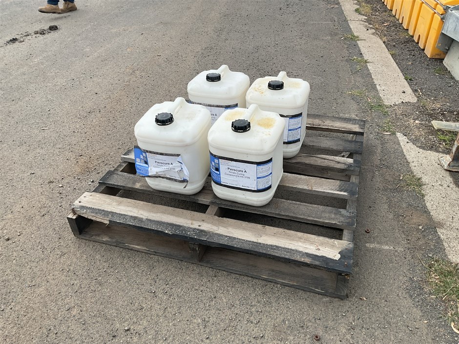 4 Tubs Of Acrylic Curing Compound Auction (0031-3030541) | Grays Australia