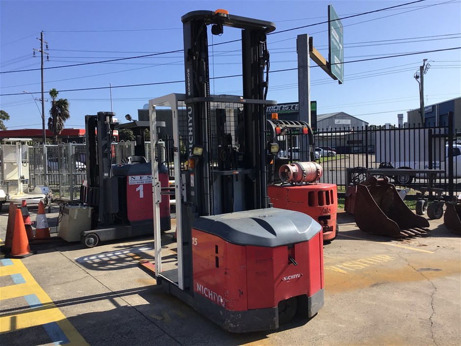 Nichiyu RB15D Order Picker Forklift Auction (0106-5057917) | Grays ...