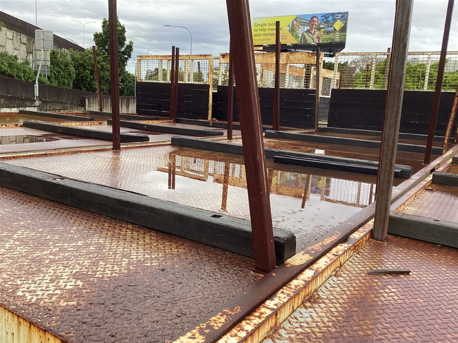 Demountable Reverse Under Flat Top Truck Tray Auction (0022-7053985 ...