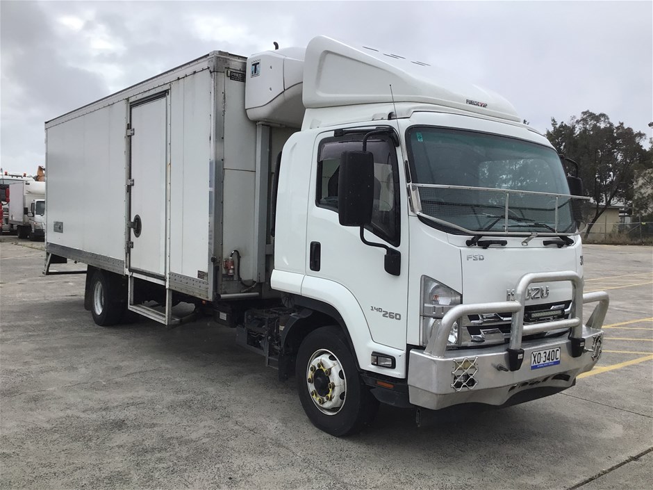 2018 Isuzu FH FSR850 4 x 2 Refrigerated Body Truck Auction (0001 ...
