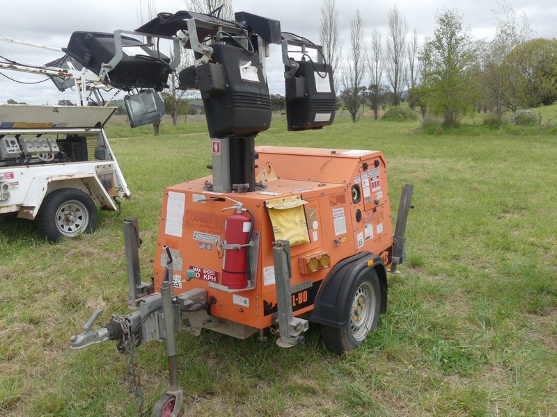 2013 SMC TL-90 Mobile Lighting Tower Generator Auction (0015-5057808 ...