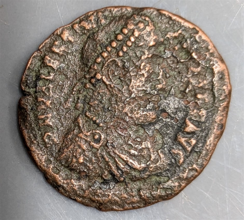 367-75AD Roman Emperor Valentinian ancient Imperial Rome coin Auction ...