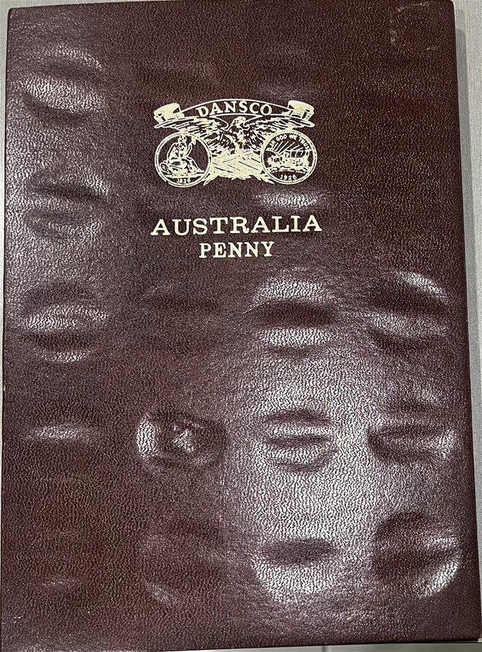 Complete Set of Australia Pennies Album 79 coins, only missing 1930 ...