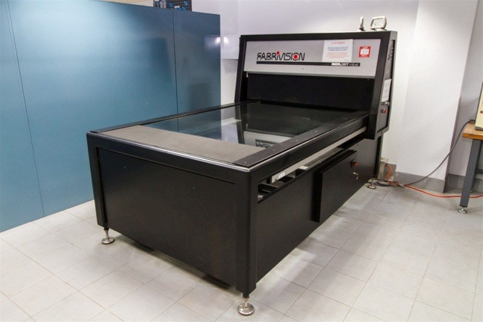 Inspection Unit, Fabrivision, 4600 Metal Soft, S/No. 96D, table size 4 ...