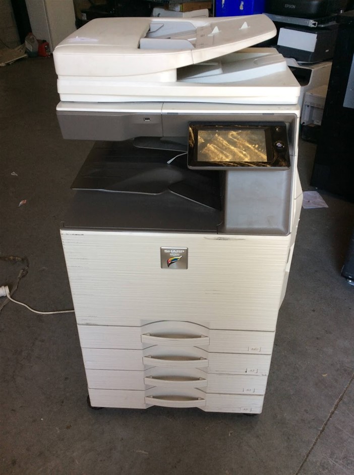 Sharp MX-DE27 N Stand/3 x 550 sheet Paper Drawer Auction (0006-2561478) | Grays Australia