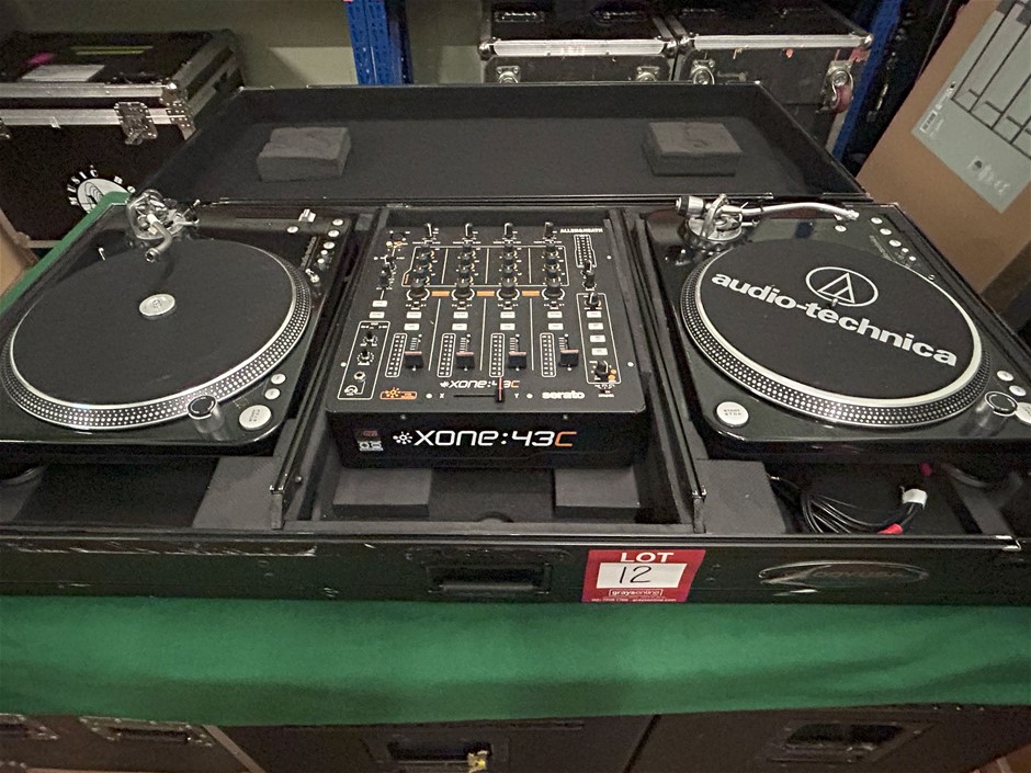 Portable DJ Unit with Custom Built ODYUSA Road case Auction (0012 ...