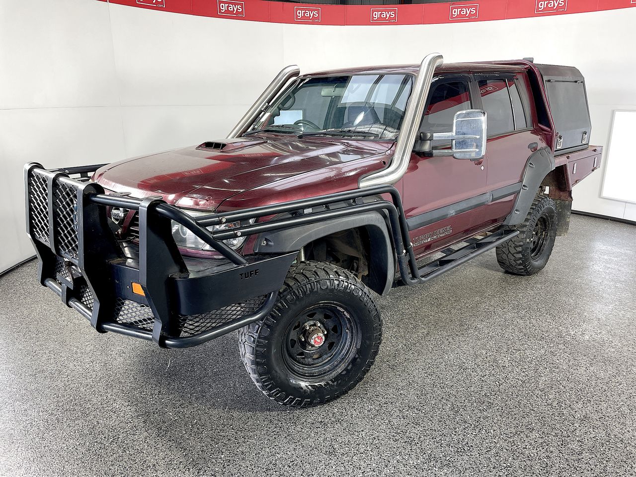 2002 Nissan Patrol ST (4x4) GU II Turbo Diesel Manual Ute Auction (0001 ...