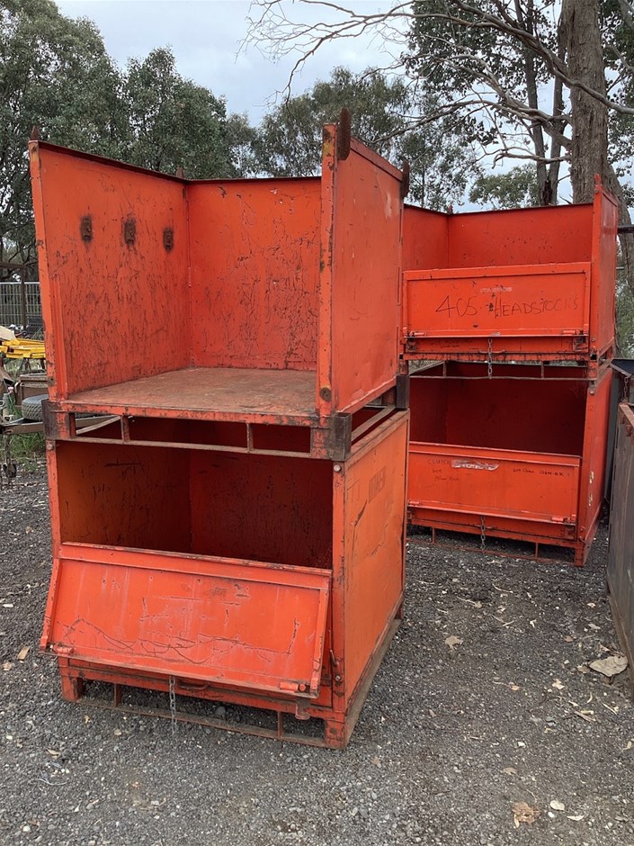 4 x Stackable Stillages Auction (0062-3030695) | Grays Australia