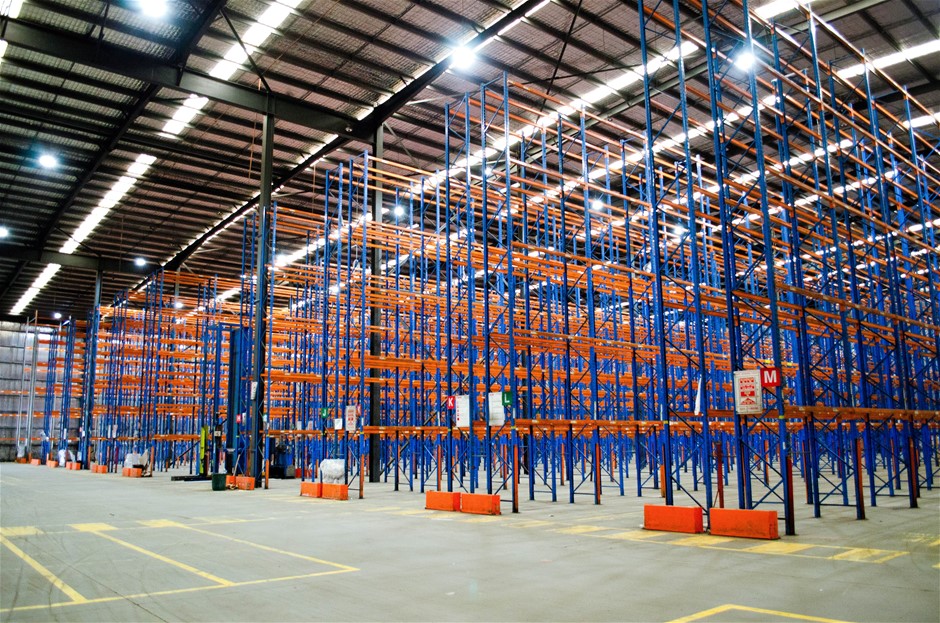 5,000 Pallet Locations of Heavy Duty Dexion Pallet Racking Auction ...