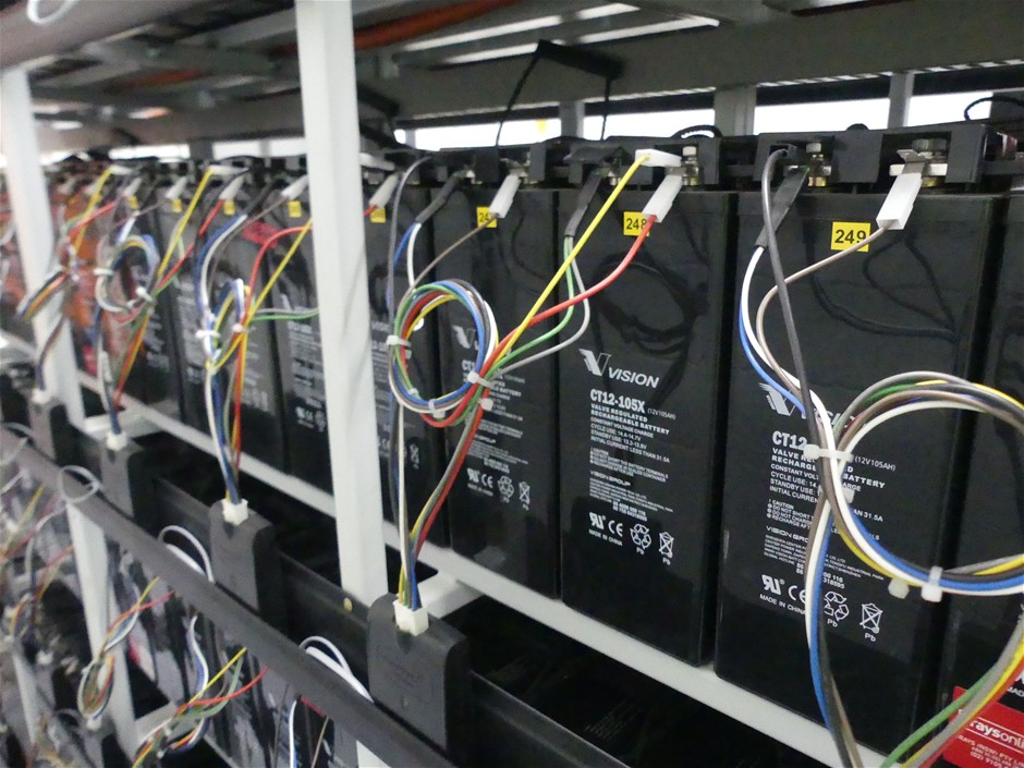 Vision Group CT 12-1055X Valve Regulated Rechargeable Batteries x 21 ...