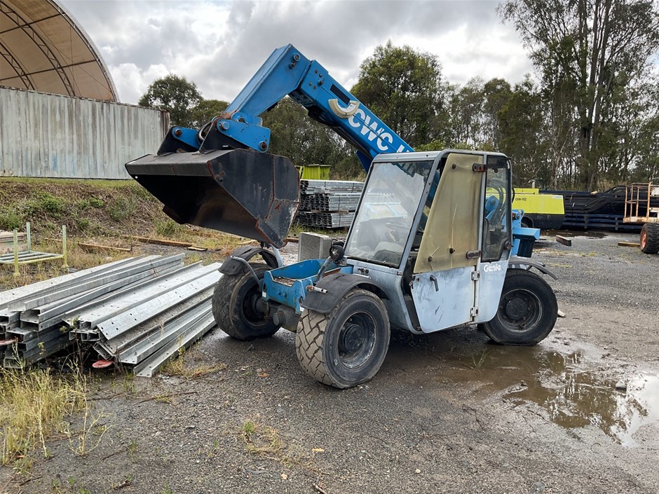Genie Telehandler with Bucket and Forklift Tynes Auction (0023-7053824 ...