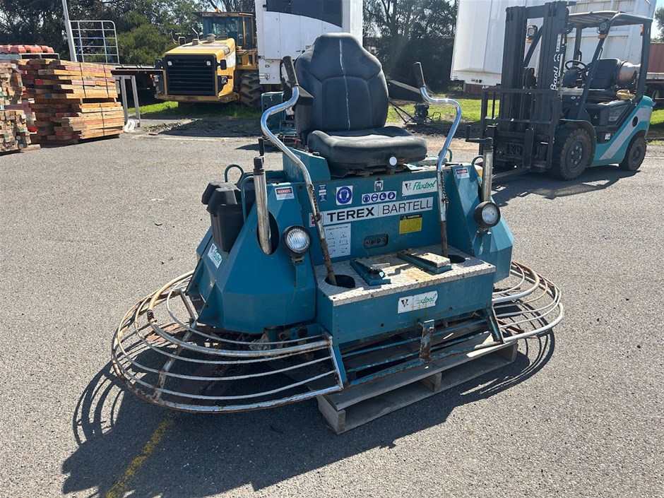 Terex Ride On Concrete Trowel Auction (0002-3030814) | Grays Australia