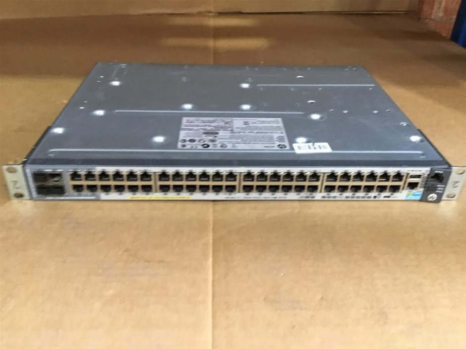 HP J9729A (RSVLC-1201B) 48-Port Managed Gigabit Switch Auction (0002 ...