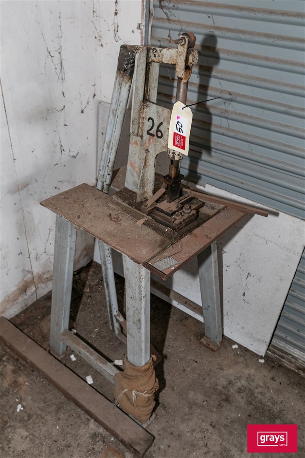 Manual Foot Press on Steel Stand Auction (0050-5058040) | Grays Australia