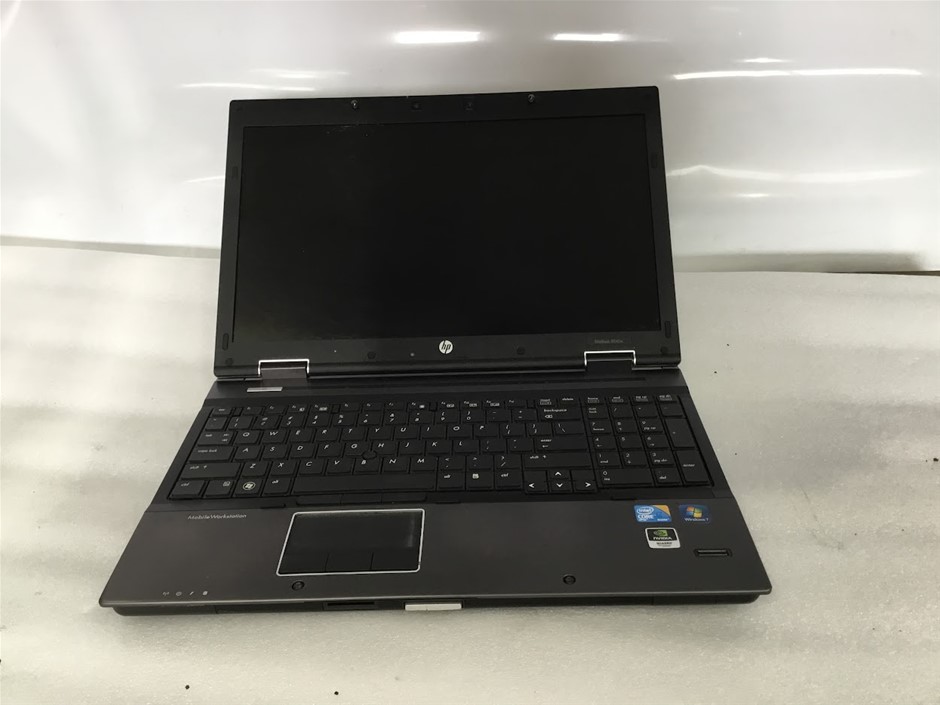 HP 8540W Laptop I7 Q820 4GBRAM/160GB Black Auction (0009-2561746 ...