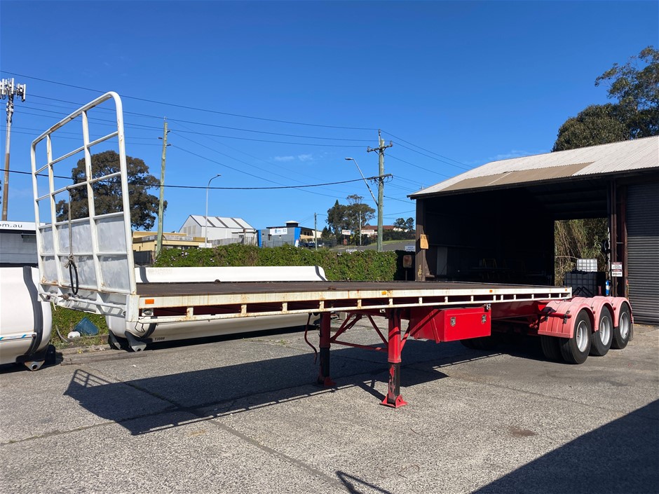 1995 Freighter Tri-Axle Flat Top Lead Trailer Auction (0006-5058145 ...