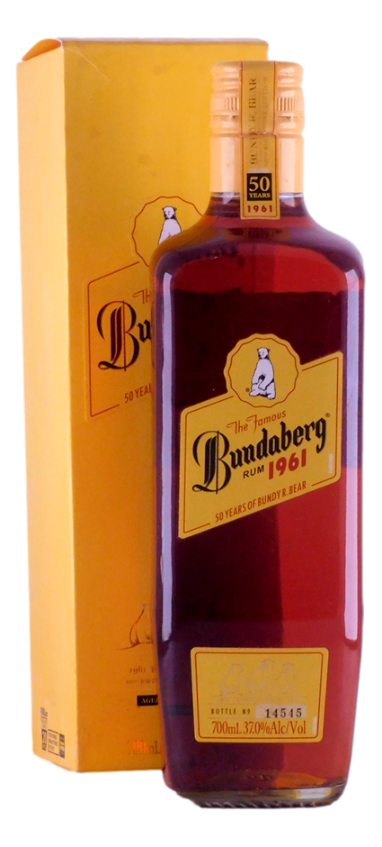 Bundaberg Rum 50 Years of Bundy R. Bear (1x 700mL), QLD. Auction (0044 ...