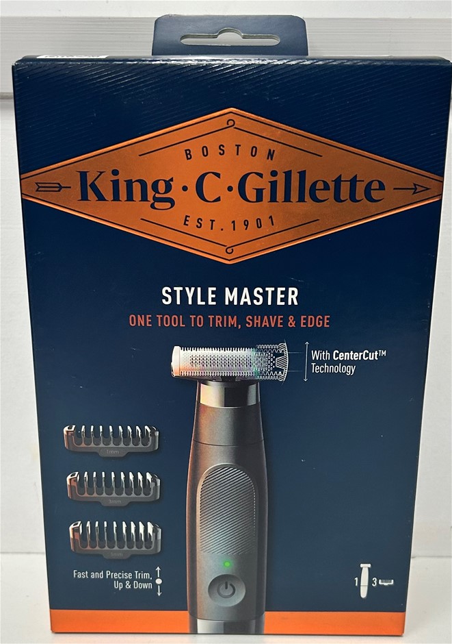 KING.C.GILLETTE STYLE MASTER Designed to Edge Auction (0145-2561865 ...