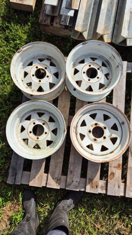 White Sunraysia Wheels x 4 Auction (0115-5058384) | Grays Australia