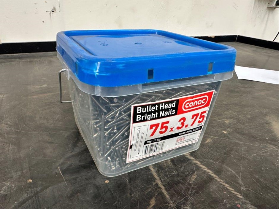 3x Bullet Head Nails Auction (0130-3030925) | Grays Australia