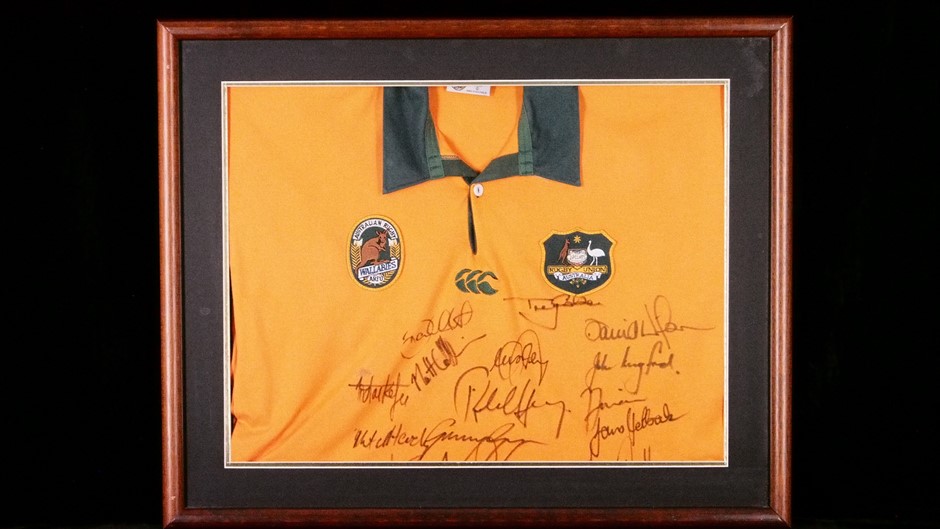 Signed Wallabies 1996 Jersey (14x Signatures) Auction (0091-2561916 ...