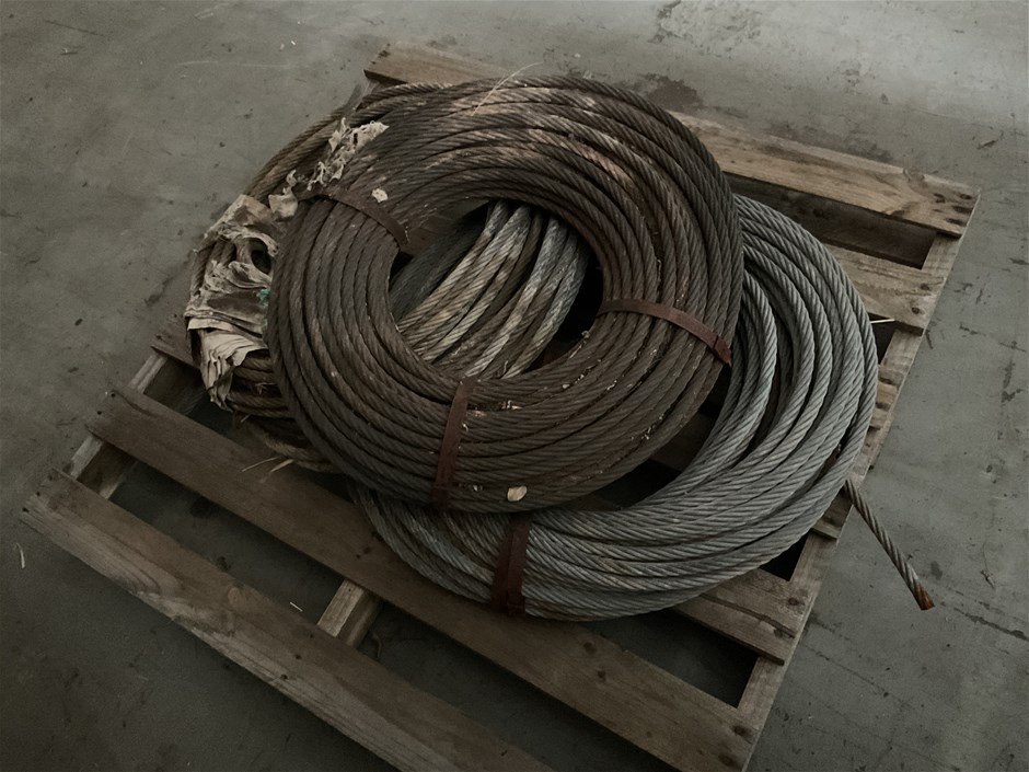 3 x Rolls Wire Rope 16mm Auction (0003-8019494) | Grays Australia