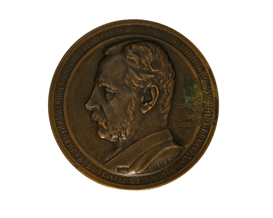 1949 NZ Institute for Scientific Research, Sir James Hector bronze ...