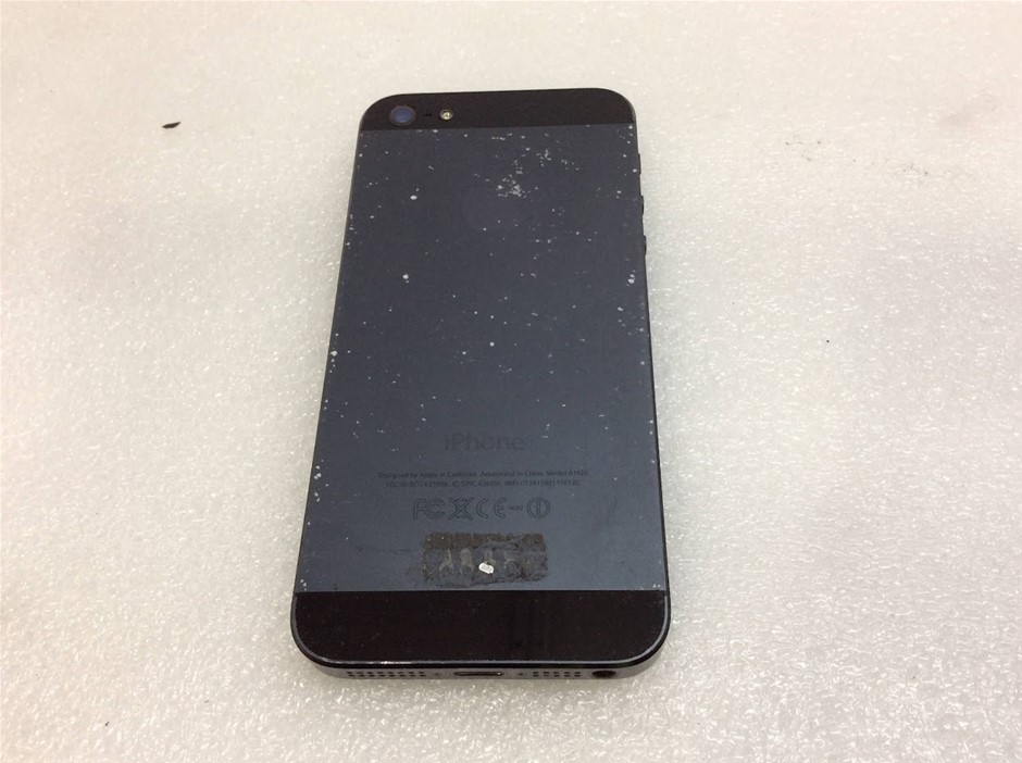 APPLE iPhone 5 16GB A1429 16GB Black Auction (0015-2562206) | Grays ...