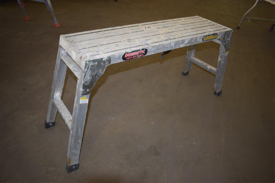 Gorilla Aluminium Fold Up Work Platform Auction (0014-9055205) | Grays ...