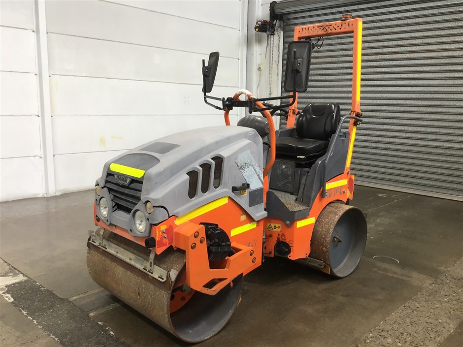 HAMM AG 1.5T TANDEM ROLLER Smooth Drum Roller Auction (0017-5058608 ...